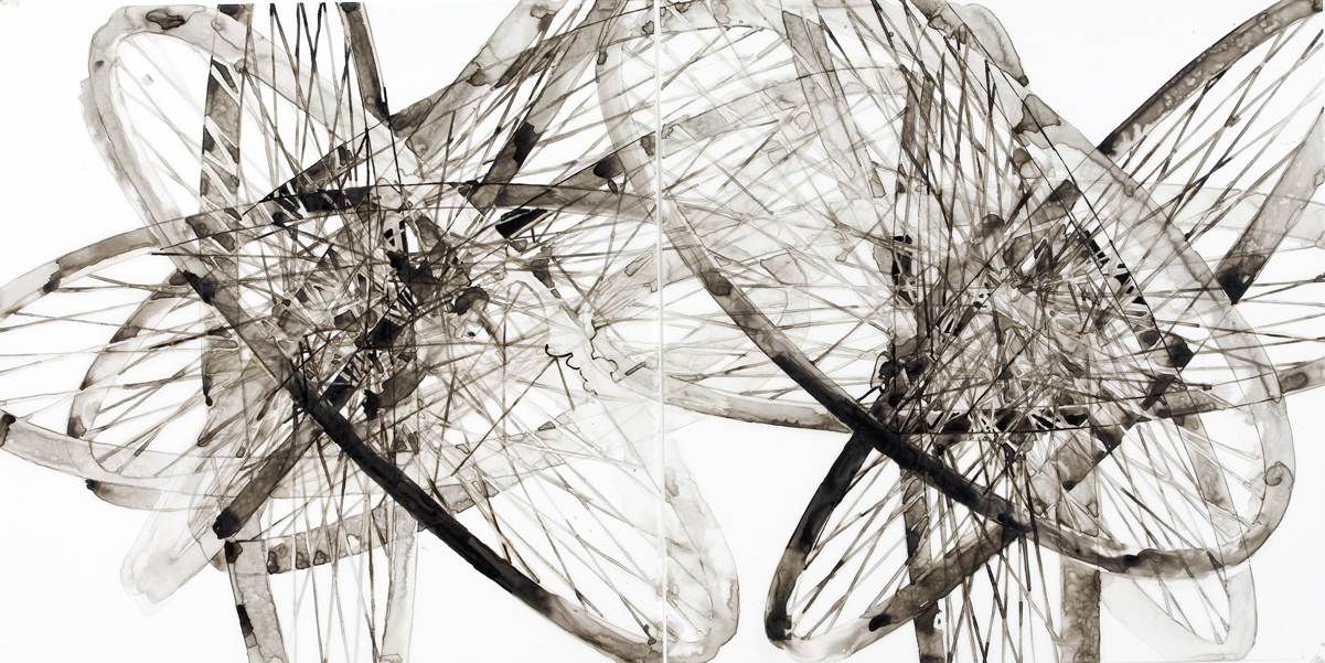 Double Dynamo Diptych - Katina Huston
