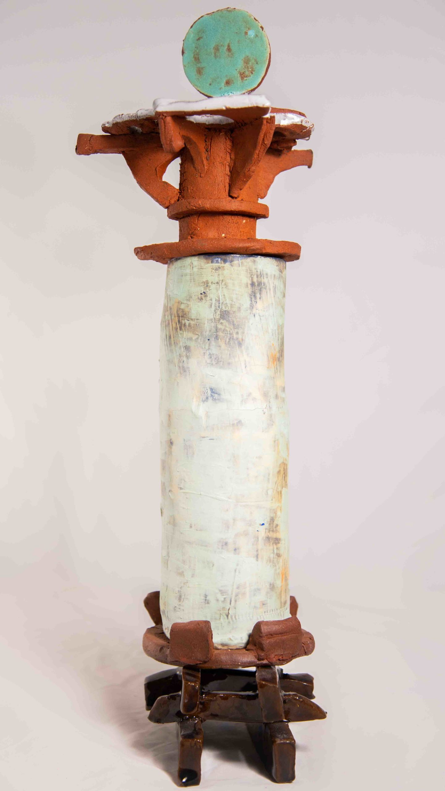 Column vase with Capital - Katina Huston